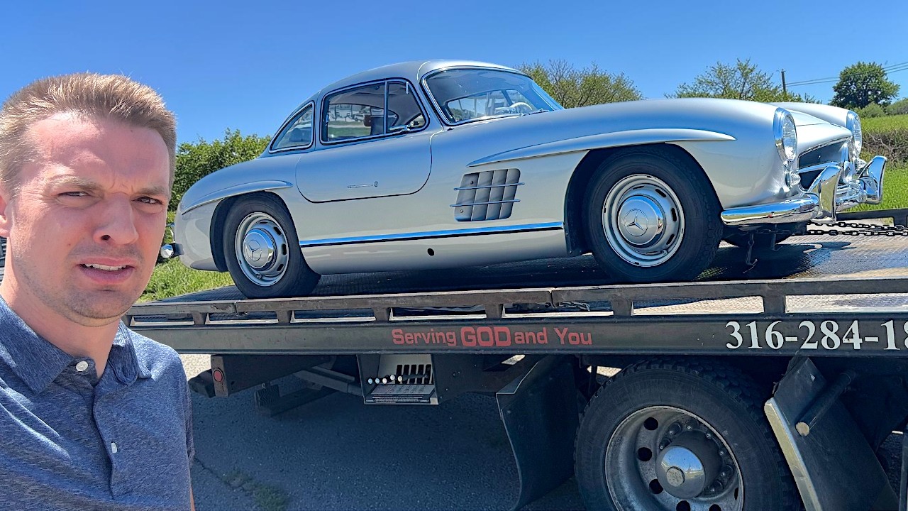 Catastrophe sur ma Mercedes 300SL Gullwing à 2 000 000