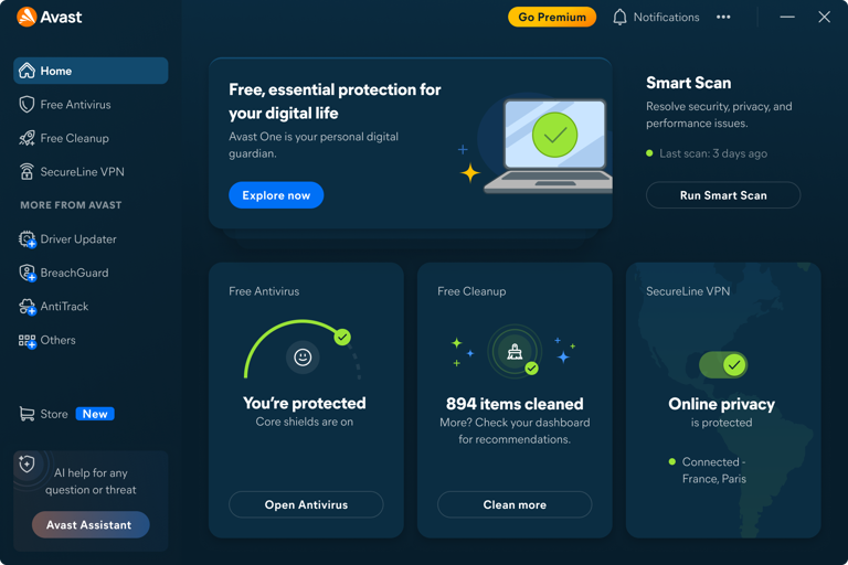 Avast's new security suite lets users pay for specific features
