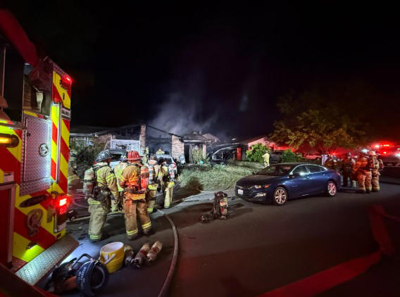 Child and mother hospitalized after North Highlands duplex fire