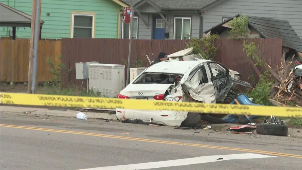 Driver arrested by Denver police after car crash damages home, several ...