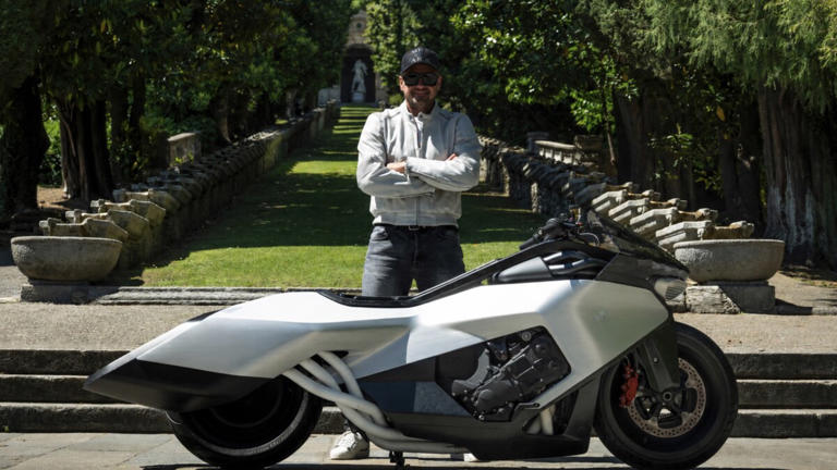 BMW Vision K 18: Futuristisches Motorrad erinnert an die Concorde und ...
