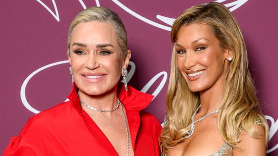 Yolanda Hadid makes rare red carpet outing with daughter Bella Hadid