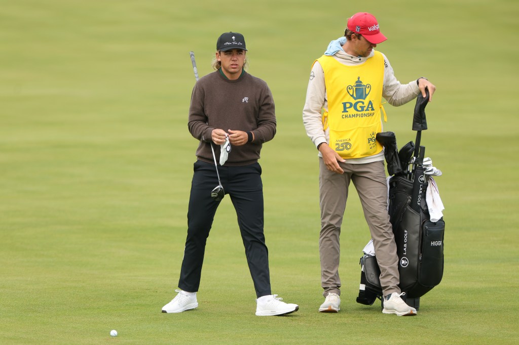 Garrick Higgo, caddie split after PGA Championship late-arrival disaster