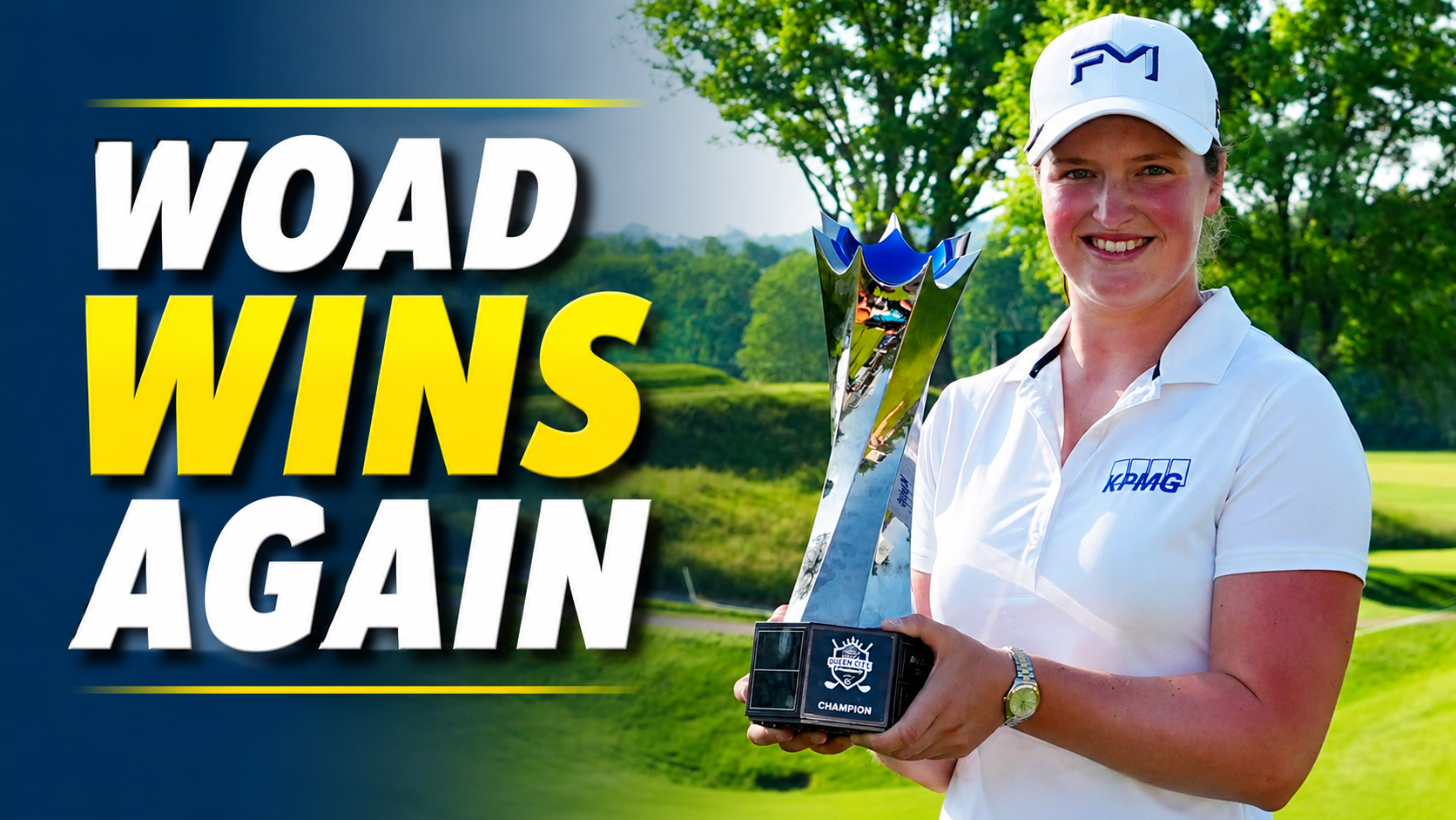 Lottie Woad secures second LPGA Tour victory after steady final round
