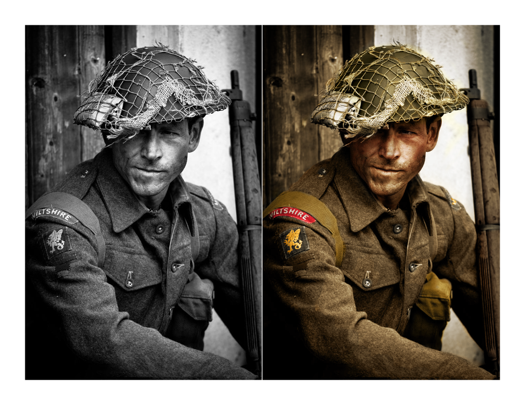 20 colorized photos from World War II