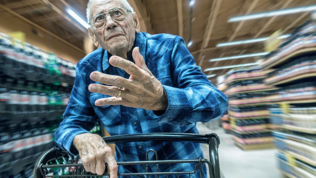 An older man cut in front of me at the grocery store, then had a ...