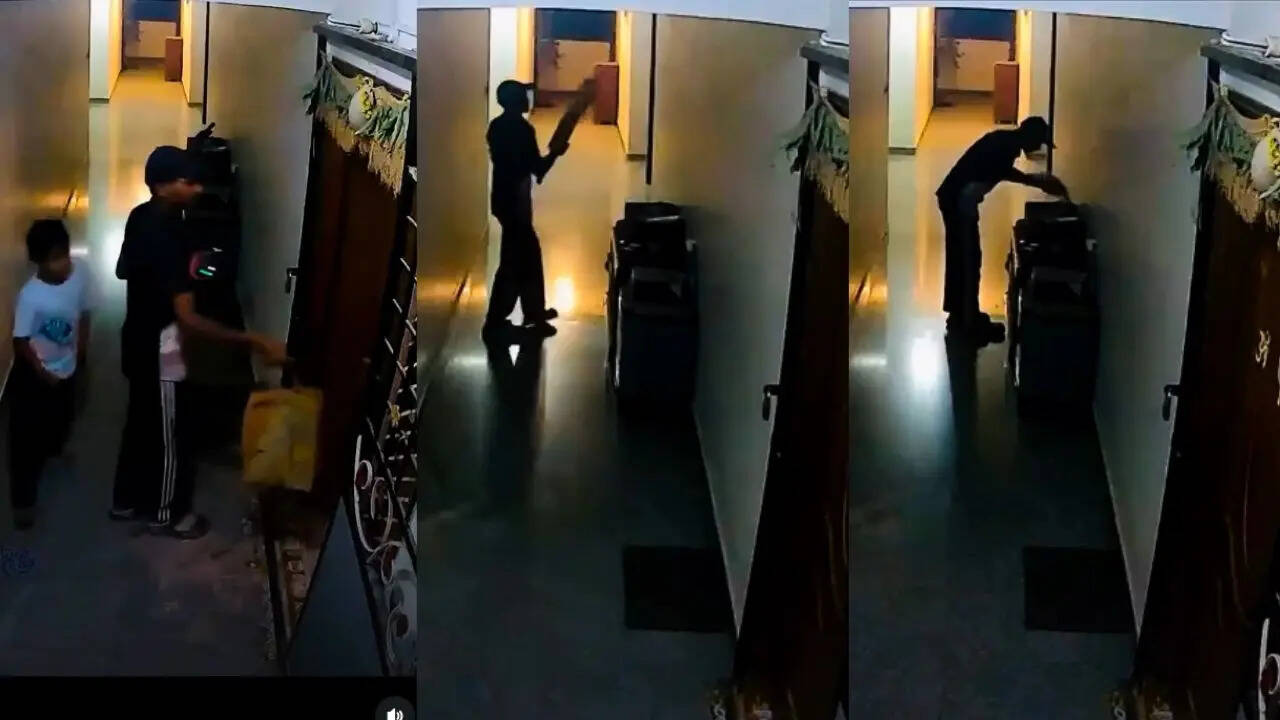 Forget if it's staged: Blinkit delivery agent kissing cricket bat video ...