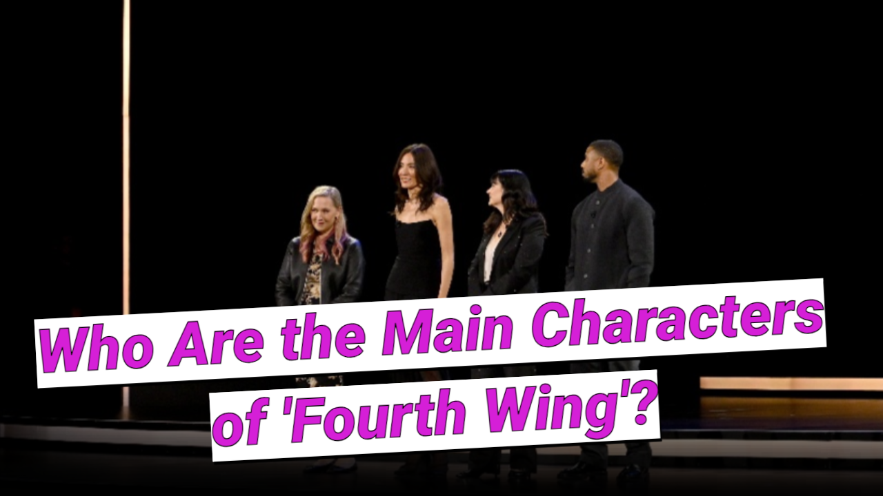 Who are the main characters of 'Fourth Wing'?