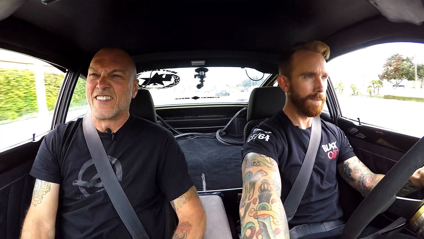 What does it feel like to ride with a Formula Drift champion?