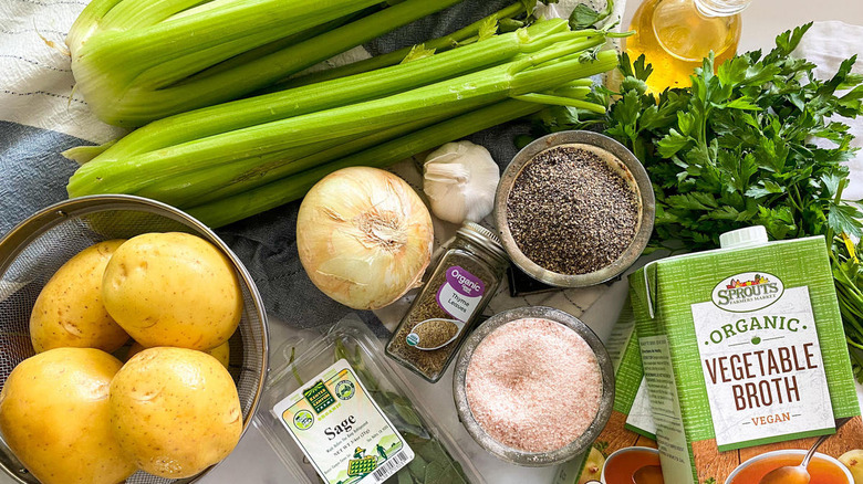Instant Pot celery soup recipe