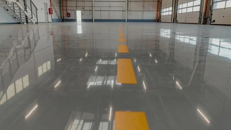 What is epoxy flooring and why do some experts suggest avoiding it?