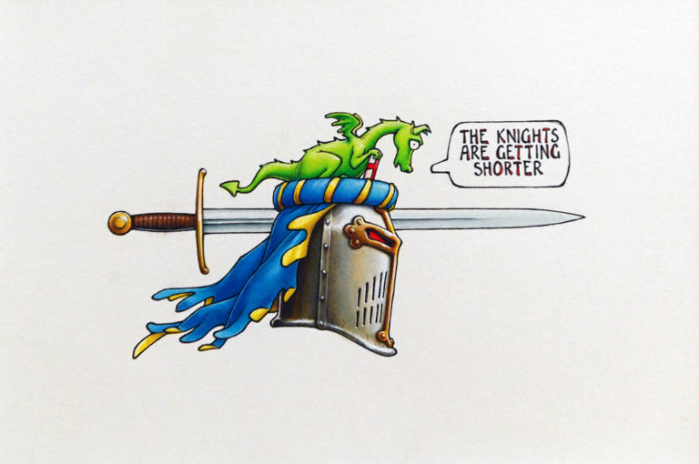 Horrible Histories illustrator Martin Brown exhibition opens at the ...