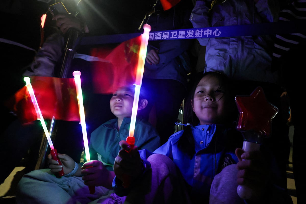 China launches crewed space flight as moon race heats up with US
