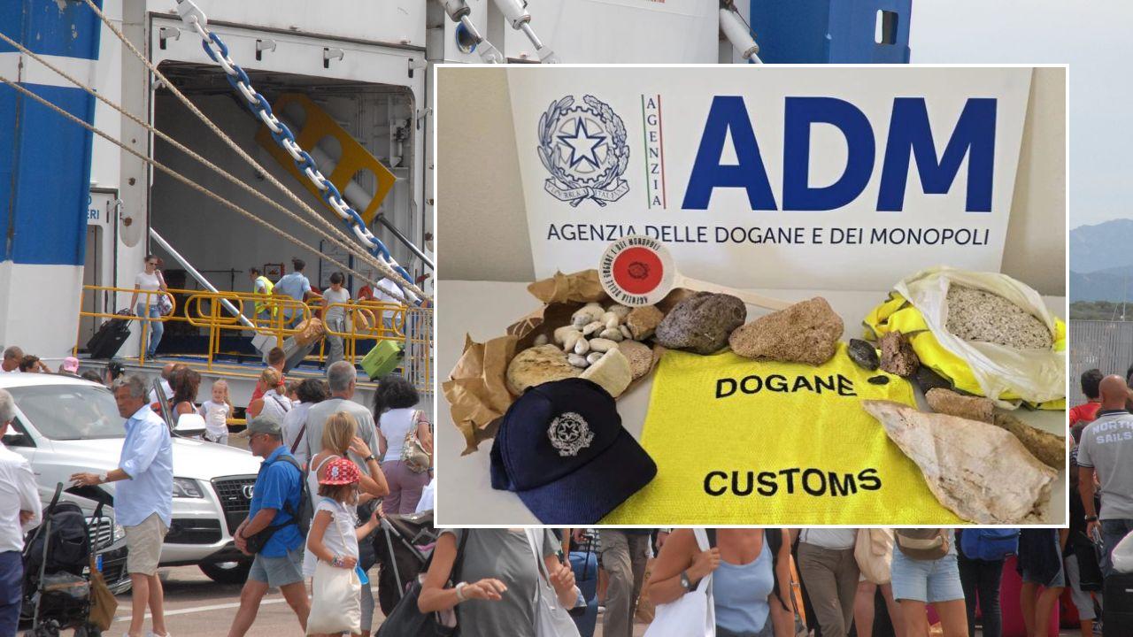 Porto Torres, sorpresa all’imbarco con quaranta chili di sabbia rubata ...