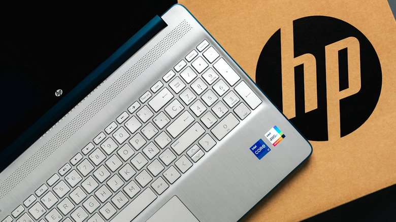 What the orange light on your HP laptop is for