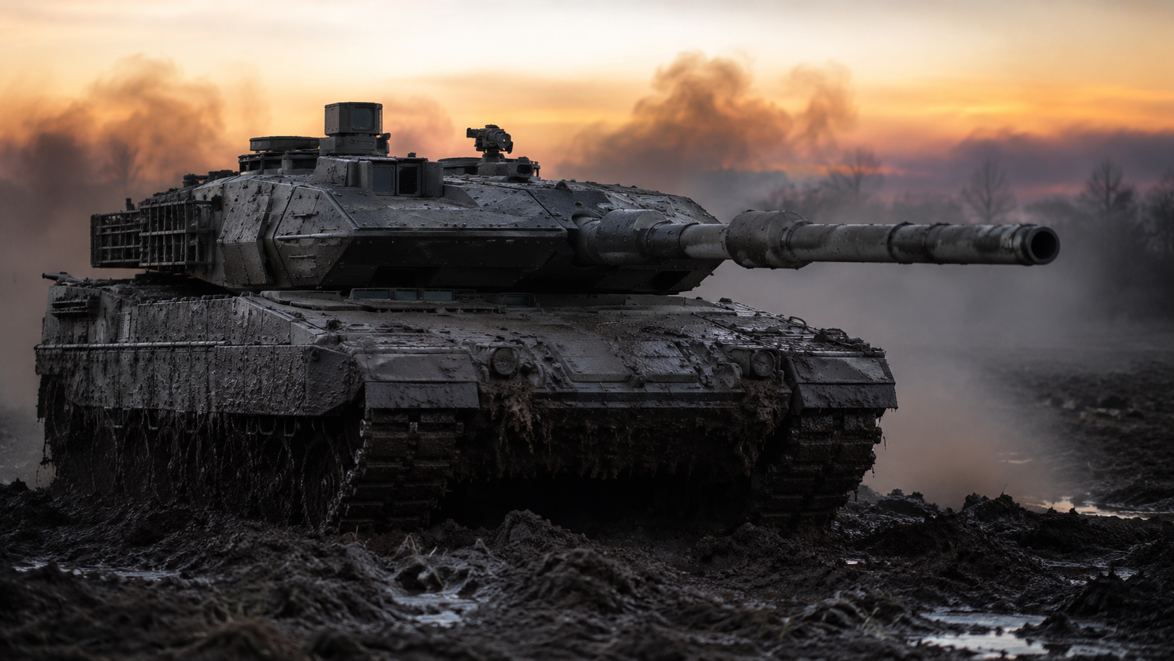 Leopard 2A7 vs T-90M battle ends in a narrow Russian win