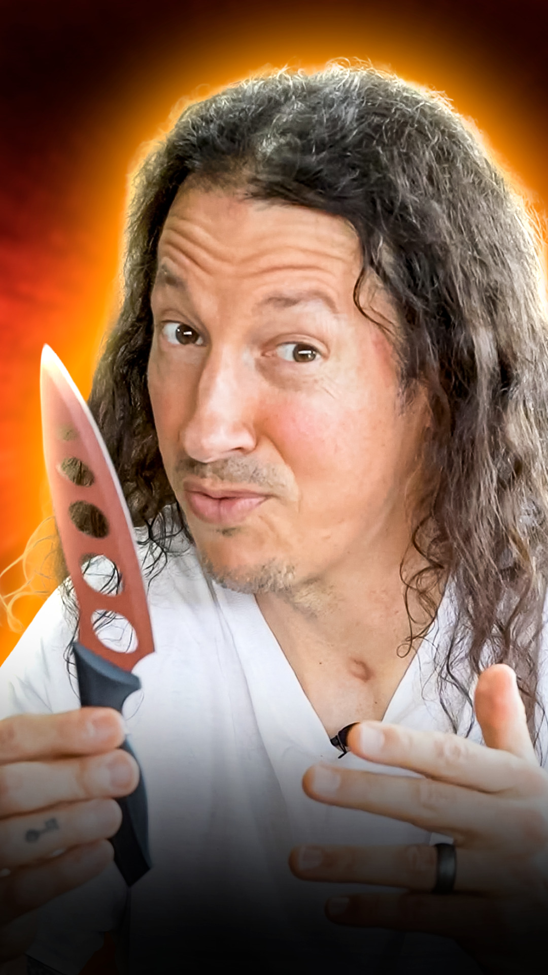 The copper knife... sharp forever?