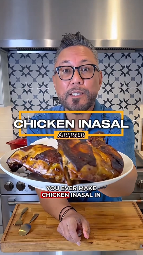 Air fryer chicken inasal bold Filipino flavors made easy