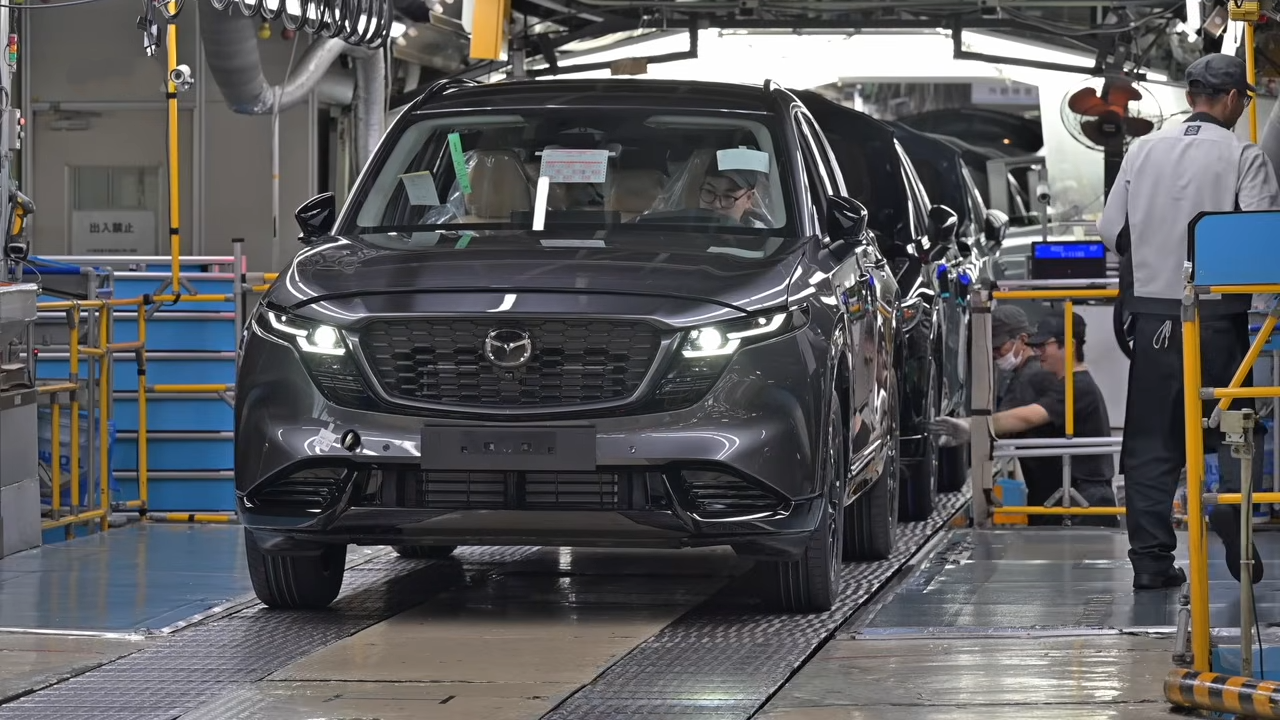 Mazda CX-5 2026 assembly line reveals how the popular SUV comes together