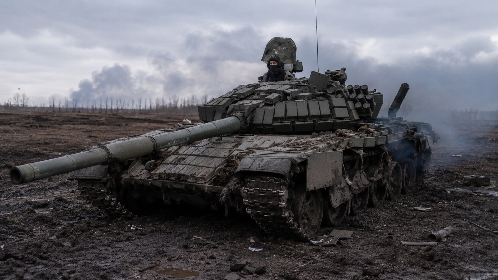 Russian tanks are stuck fighting with 40-year-old designs