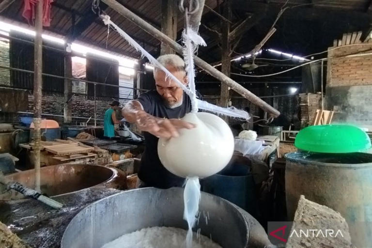 Harga kedelai naik, ukuran tahu menyusut
