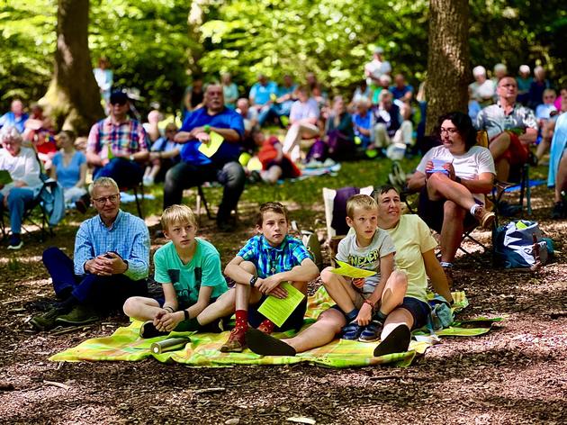 Lange Tradition: 77. Waldgottesdienst an der Glörtalsperre