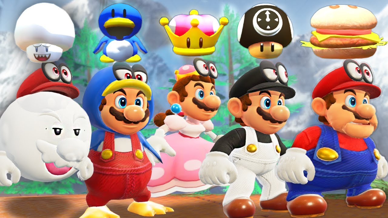 Exploring even more incredible custom power ups for Mario Odyssey