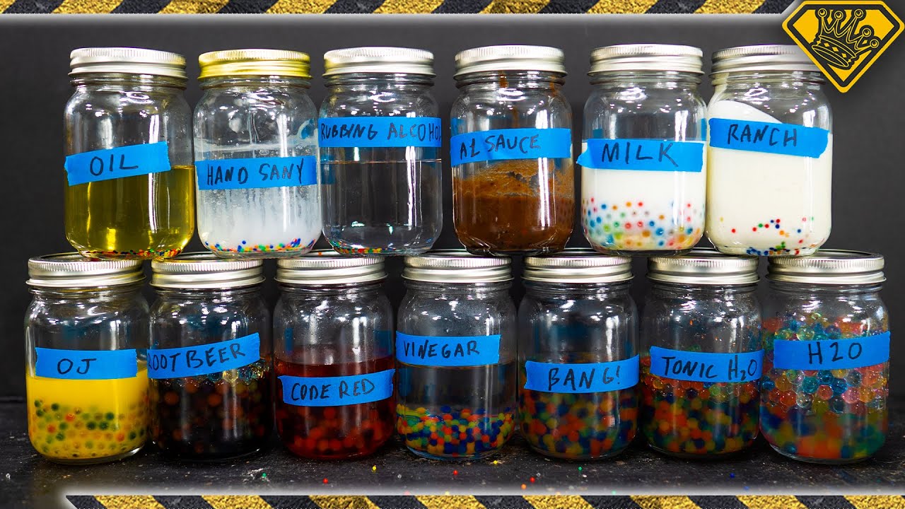 Can Orbeez absorb milk and 12 other liquids?