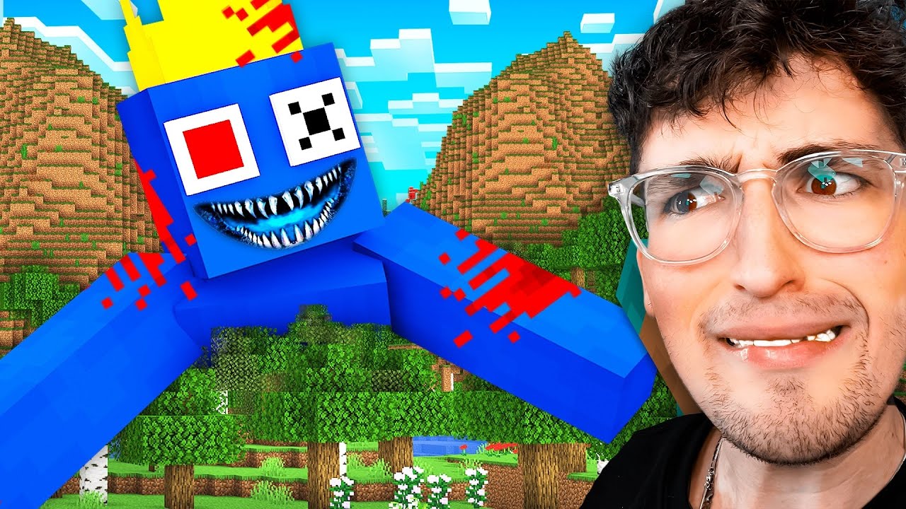 I fooled my friends as Rainbow Friends in Minecraft