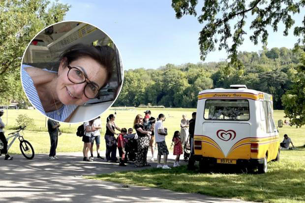 Hundreds pay tribute after Lisetta's ice cream van loses pitch at The Rye