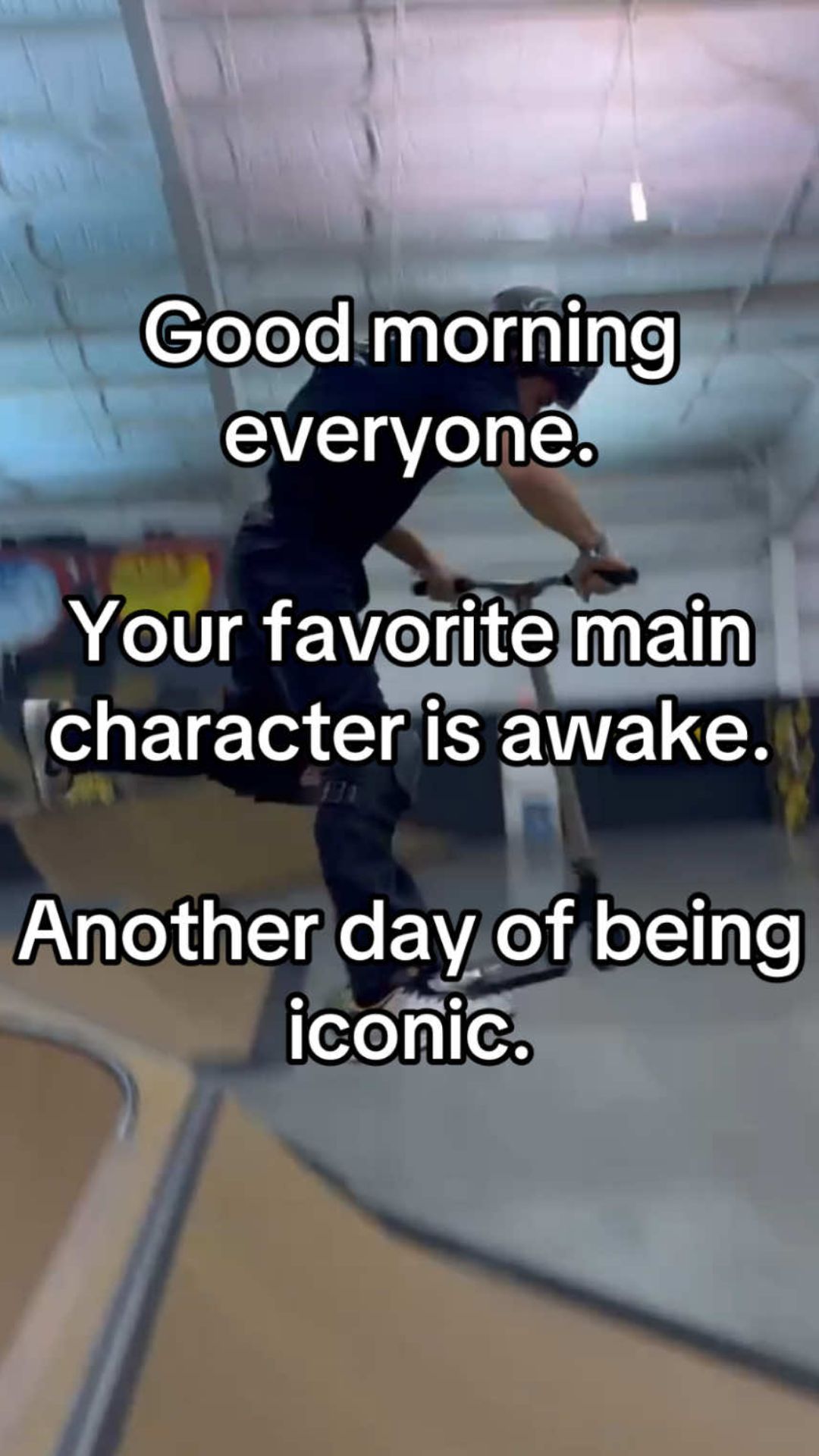 Waking up and pulling off iconic skateboard moves