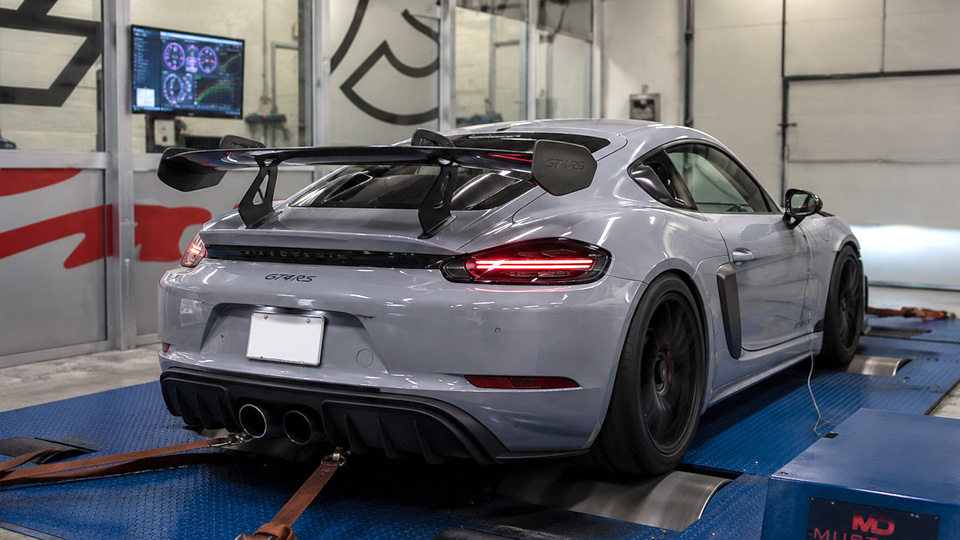 Porsche 718 GT4 RS Flat-Six Engine Note 9,000 RPM Dyno