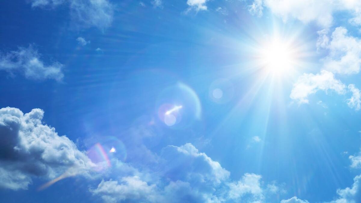 Temperatures of up to 27C expected on Monday
