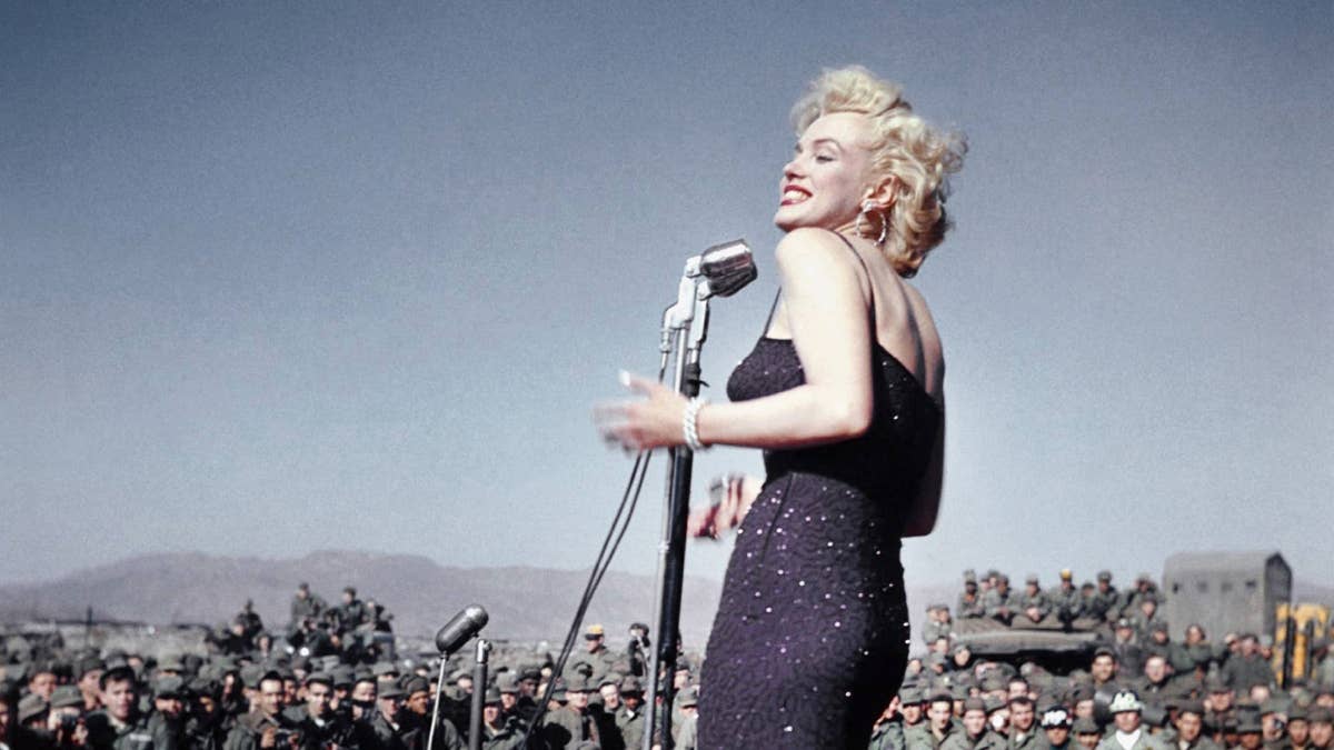 Rare USO photos: Marilyn Monroe's impact on 100,000 soldiers during ...