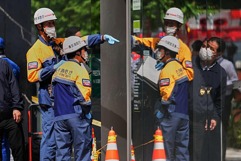 Around 20 people injured after spraying incident at Tokyo mall ATM ...
