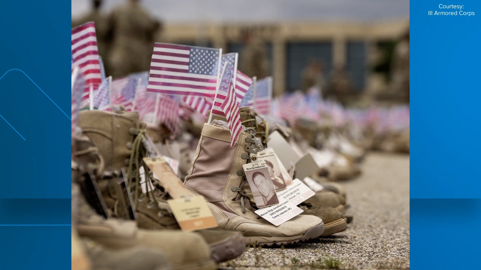 Fort Hood memorial honors nearly 8,000 fallen heroes