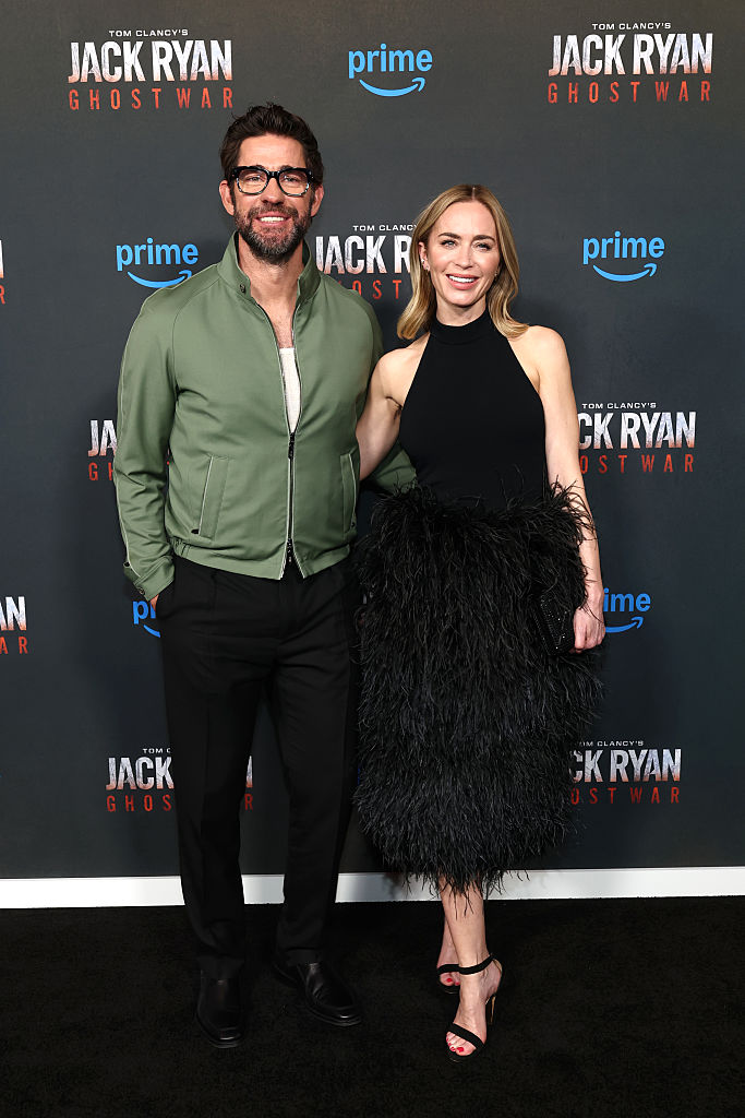 John Krasinski et Emily Blunt illuminent le tapis noir de Tom Clancy’s ...