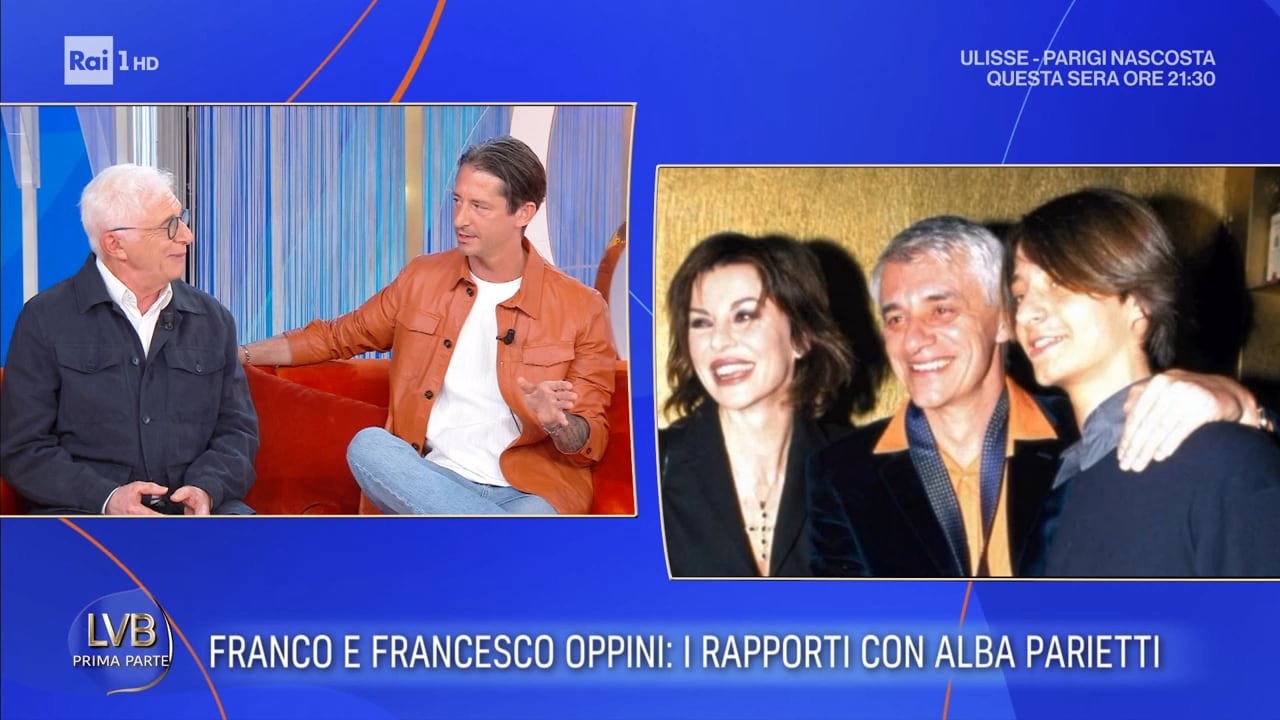 Franco Oppini: "Alba Parietti chiama mia moglie Ada Alberti per l ...