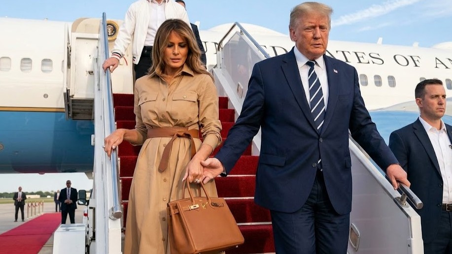 She didn’t even want to hold his hand - Melania’s cold reactions to ...