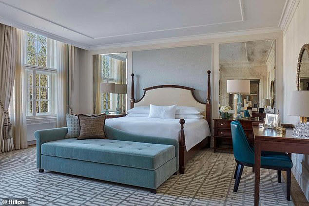 Inside the £7,247-a-night luxury hotel Harry Styles is staying during ...