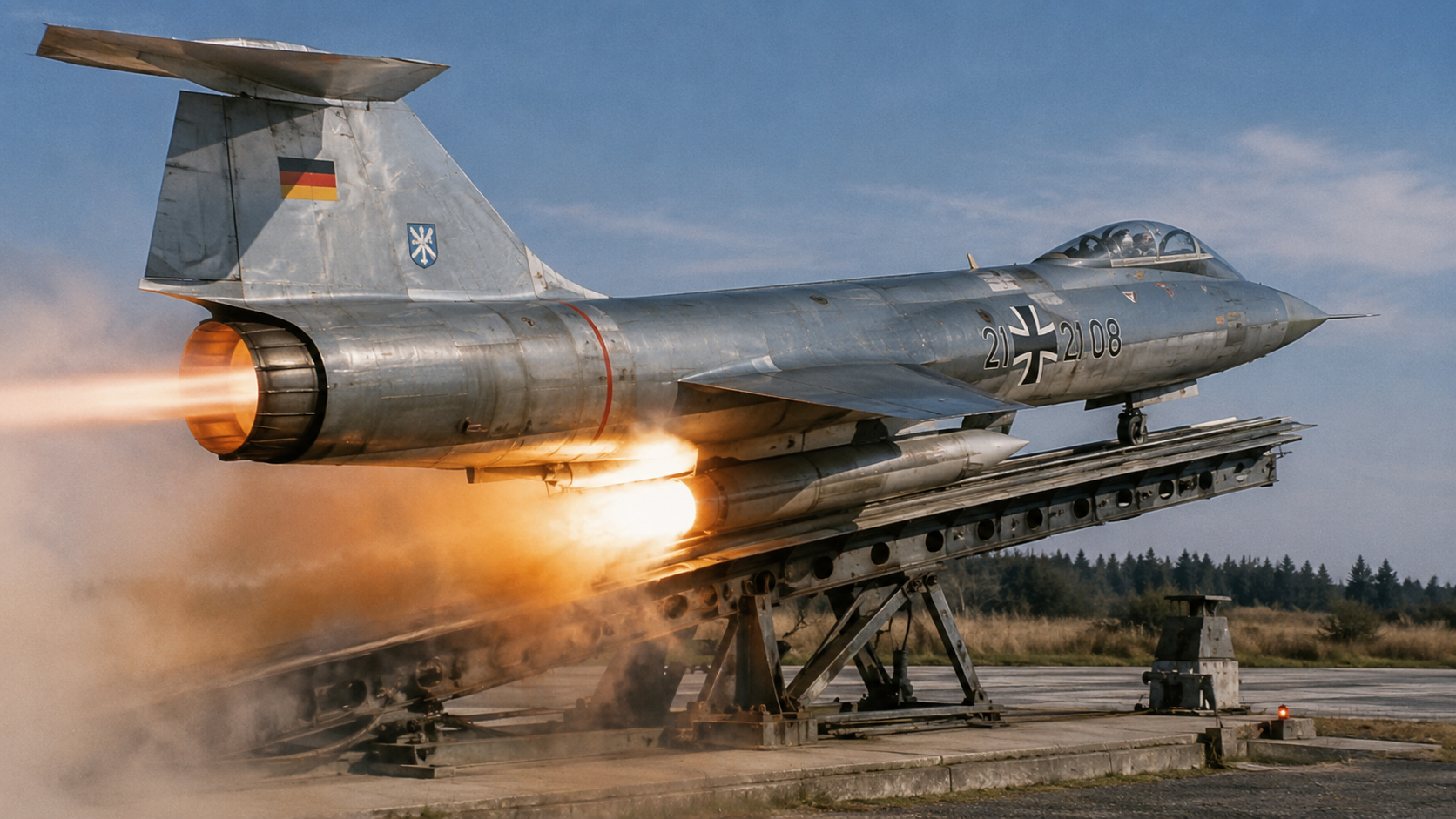 The F-104 Starfighter - Germany pushed it further than any air force dared