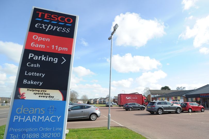 Woman punched and choked by partner in Wishaw supermarket car park