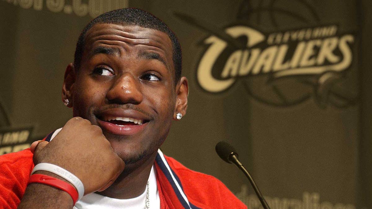 You know golfers come out, they start young — LeBron James on nearly ...
