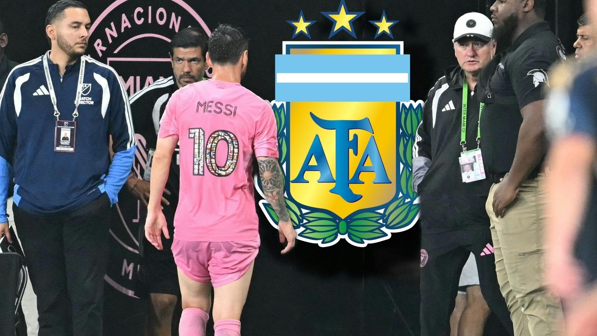 Schreck vor der WM: Messi ausgewechselt