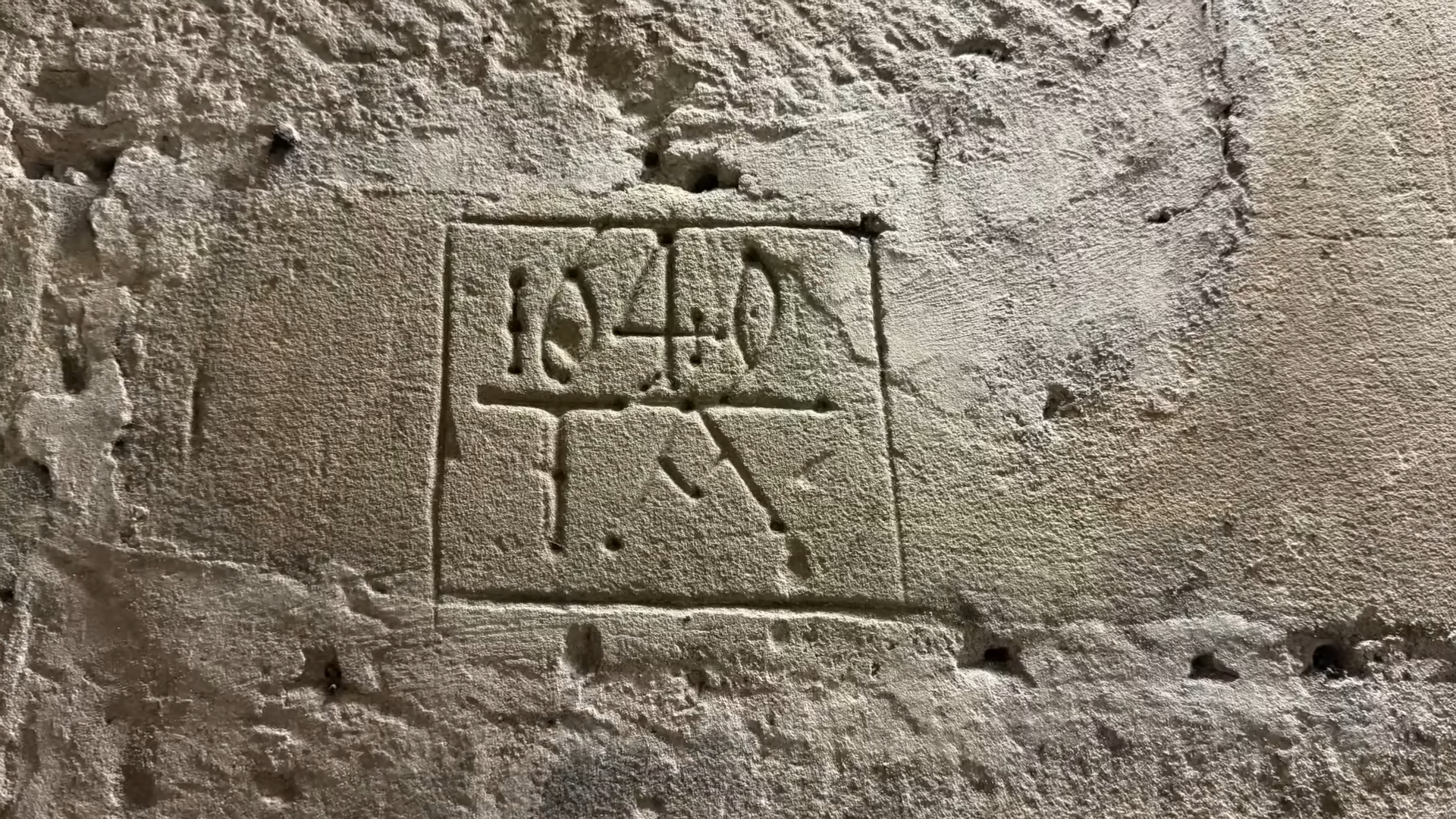 Exploring mysterious castle graffiti hidden for centuries!