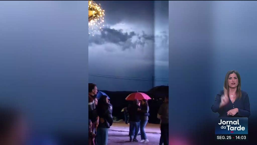 Seis distritos em alerta amarelo devido a chuva e trovoada