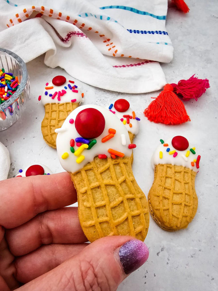 Ice cream cone Nutter Butters