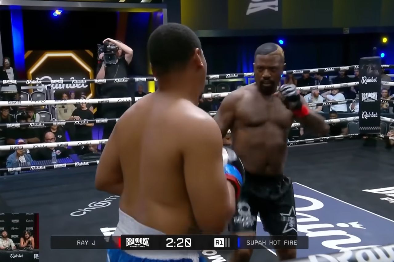 Ray J knocked out in MMA match months after rapper claimed he didn't ...