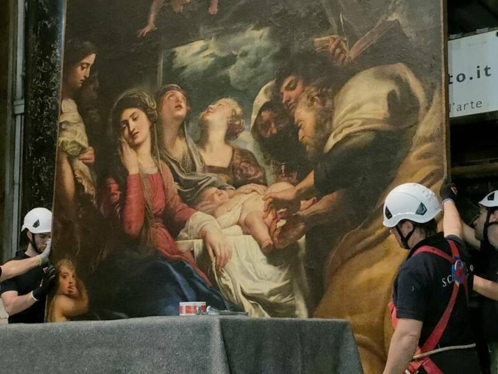 Capolavori del Seicento, la “Circoncisione” di Rubens verso il restauro