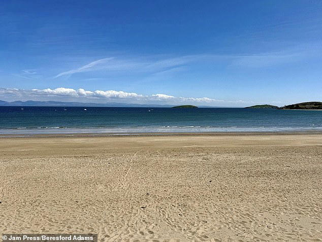 Beach hut on Welsh coast goes on market for same price as semi-detached ...